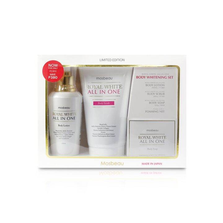 MOSBEAU BODY WHITENING SET | Lazada PH