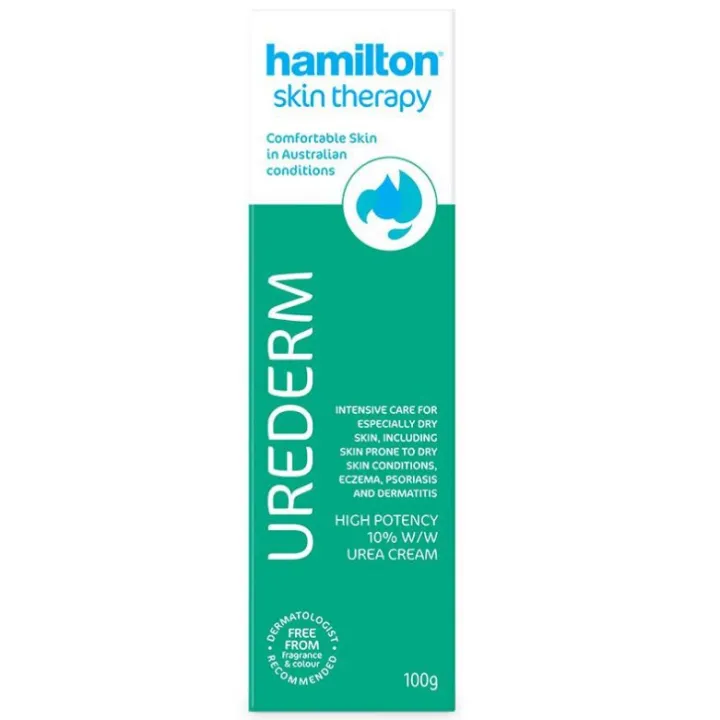 Hamilton Urederm Cream 10% 100g Dry Skin Eczema Dermatitis | Lazada PH