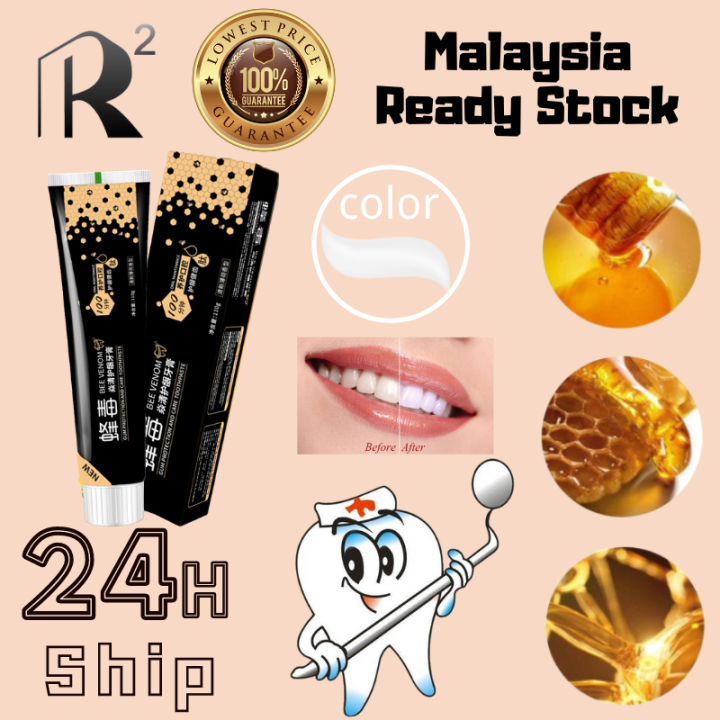 Anti-sensitive treatment of tooth bleeding-Genuine Bee Venom Toothpaste ...