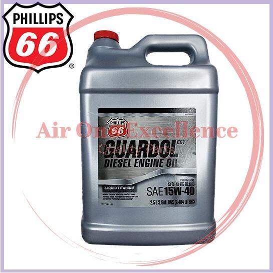 PHILLIPS 66 GUARDOL ECT SAE 15W-40 Semi Synthetic Blend API CK-4 Liquid ...