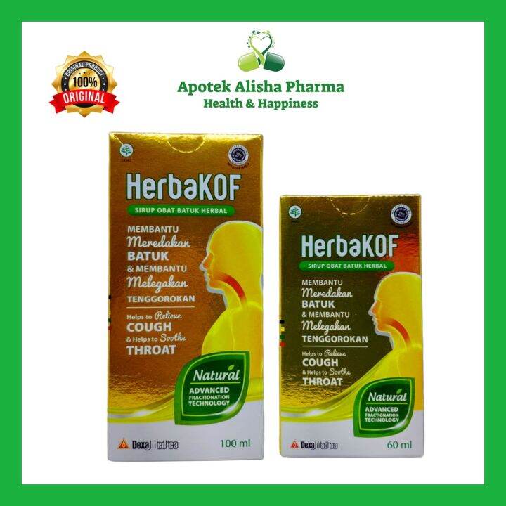 HerbaKof Sirup 60/100ml - HerbaKop Sirup Obat Batuk Herbal Melegakan ... HerbaKof Sirup 60/100ml - HerbaKop Sirup Obat Batuk Herbal Melegakan ...