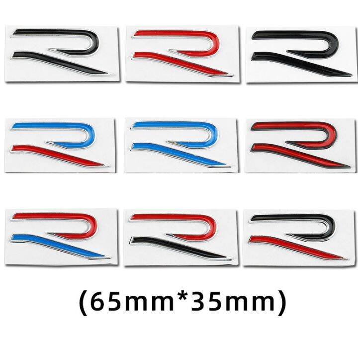 New R letter emblem for VW Volkswagen Golf 8 7 GTI Magotan MK8 Rear ...