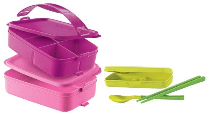 Tupperware Click To Go-Cutlery Set | Lazada