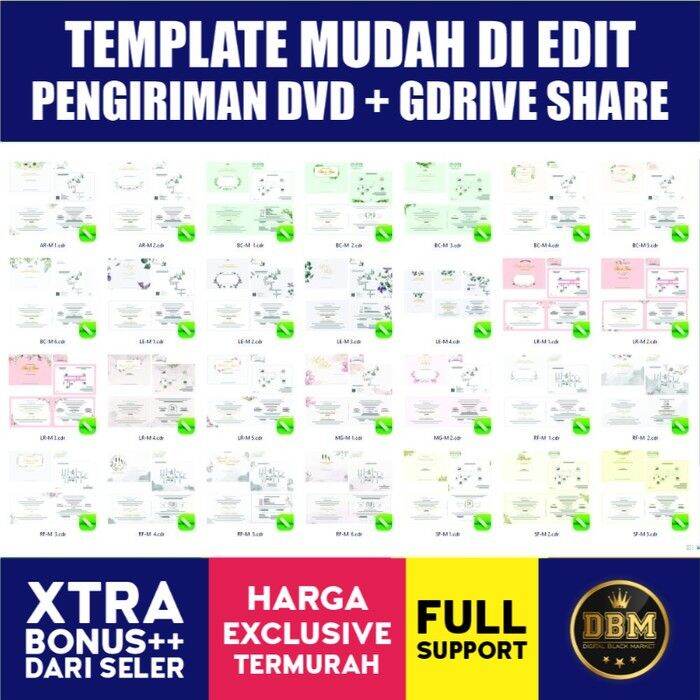 200 Undangan Kekinian V.2 Cdr Only - Coreldraw Template | Lazada Indonesia