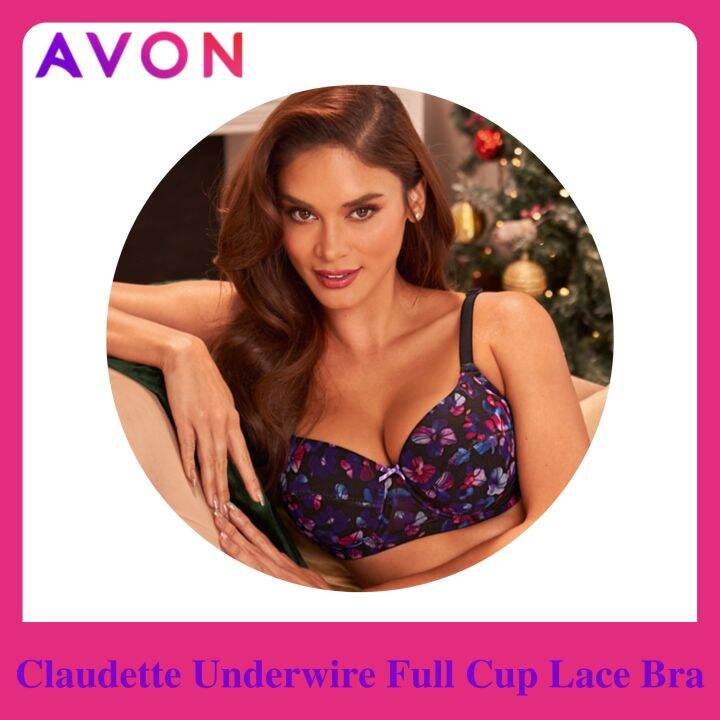 AVON Claudette Underwire Full Cup Lace Bra | Lazada PH