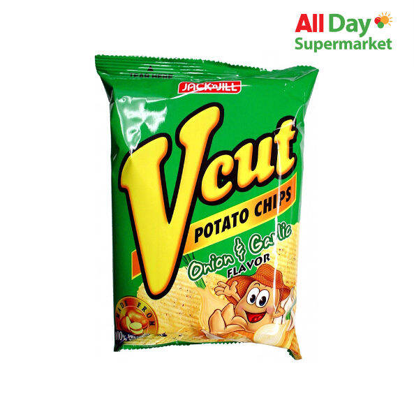 Vcut Potato Chips Onion & Garlic Flavor 65G | Lazada PH