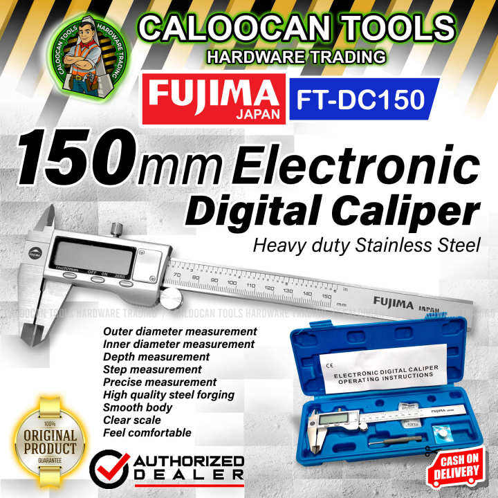 FUJIMA Japan 0-150mm Caliper (Digital, Vernier) CALOOCAN TOOLS | Lazada PH