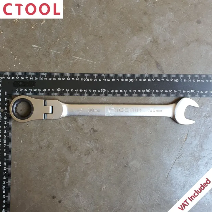 ประแจแหวนฟรีปากตาย #30 แหวนปากตาย พับได้ Phoenix ของแท้ - Authentic Combination Wrench - ซีทูล ...
