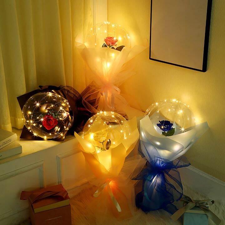 Laputa Flower Bobo Clear Balloon Wedding Birthday Valentine Party Decor ...