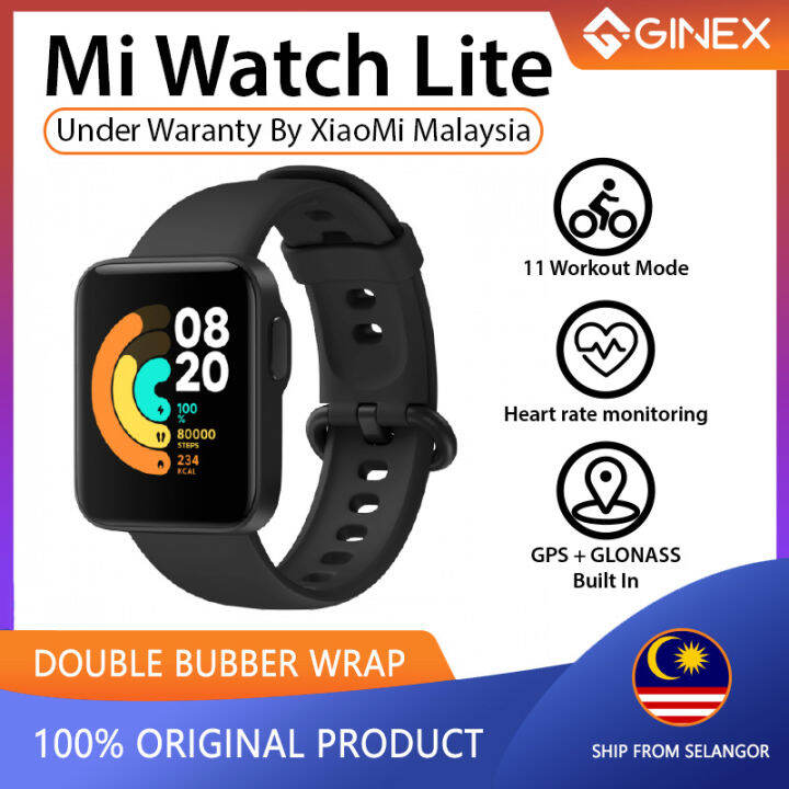 Xiaomi Mi Watch Lite (Global Version) GPS GLONASS Bluetooth 5 Smart ...