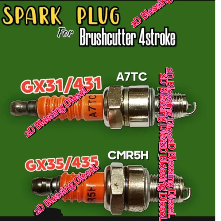 GX31 Sparkplug busi mesin potong rumput 4 tak Bg435 A7TC | Lazada Indonesia