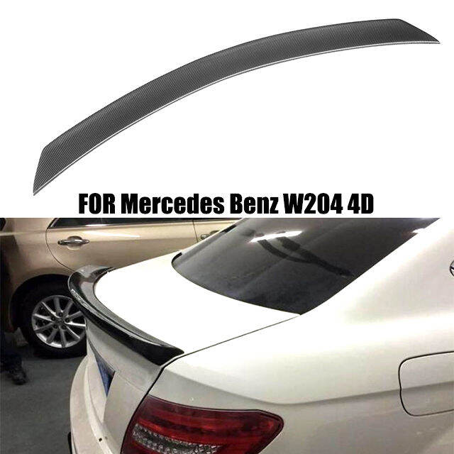Mercedes Benz w204 VATH AMG carbon fiber rear roof top glass ducktail ...