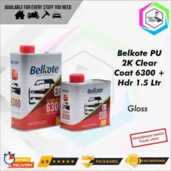 clear belkote 3600 vernis Mengkilap Belkote 1.5 liter | Lazada Indonesia