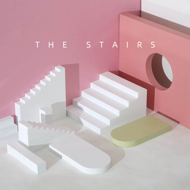 Photography Props Geometry Small Stairs Shooting Table Ladder Props ...