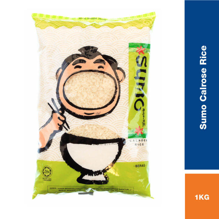 Sumo Calrose Rice 1kg (Halal) / Beras Jepun / Sushi Rice | Lazada