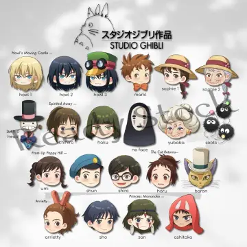 Studio Ghibli Characters Chibi