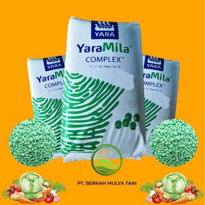 Pupuk Npk Yaramila Complex 1 Kg Repack / Yara Mila Komplek 500 Gram ...