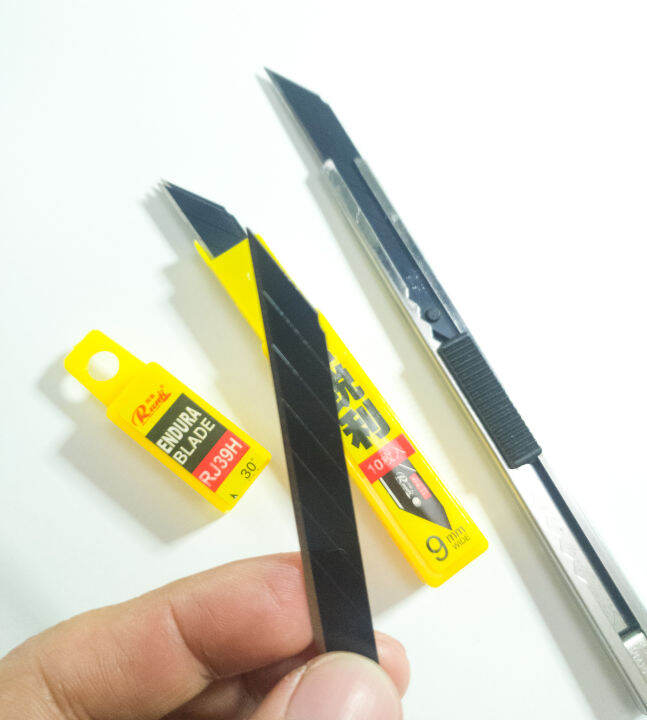 Runji 9mm Cutter Blade (Blade only) 10pcs | Lazada PH