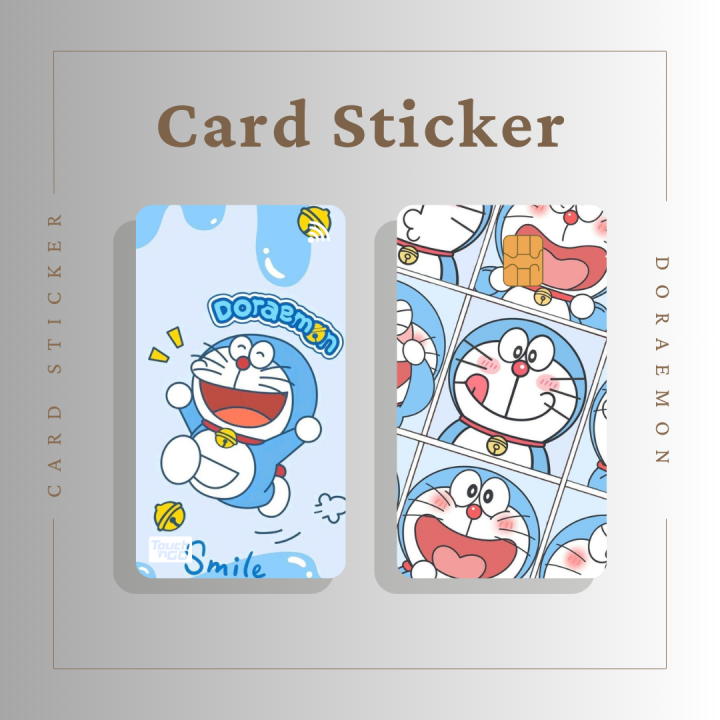 DORAEMON - Touch n Go Card Sticker Cover (Waterproof, High Quality ...