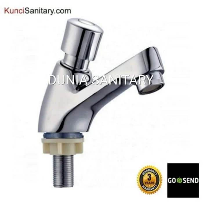 BISA COD !!! kran wastafel push / pencet FSD kuningan model toto wasser ...