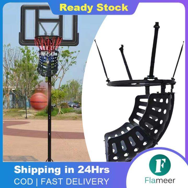 Flameer Ball Rebounder Degree Return System Basketball Hoop Returner ...