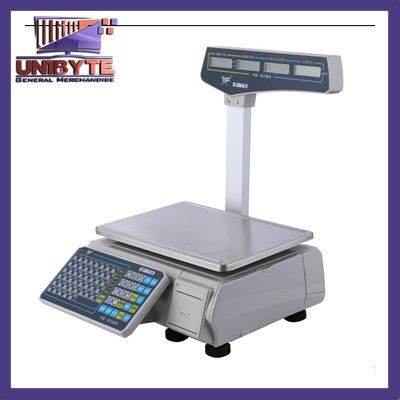 POS Weighing Scale with Barcode Printer Label Printing Scale Digital ...