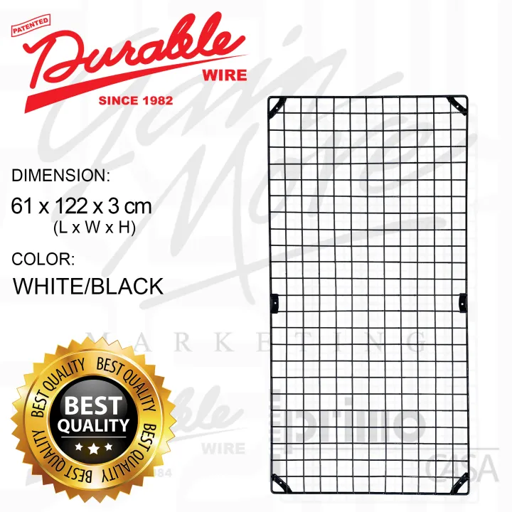 BACKINGMESH 24 x 48 Wire Grid Wall Hanging Collage Frame Photo Postcard ...
