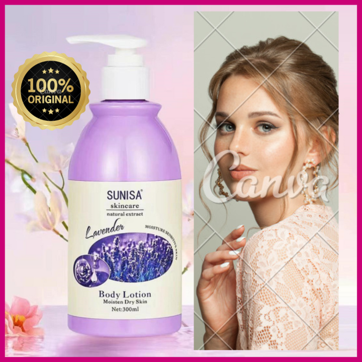 AUTHENTIC SUNISA SKINCARE WHITENING BODY LOTION DEEP WHITENING BRIGHTEN ...