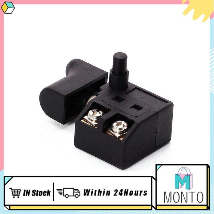 Trigger Button Switch 250v 6a Electric Drill Switch Circular Saw Power Tool Speed Control