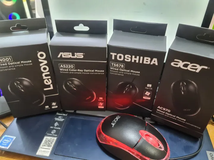 Mouse Kabel Branded Merek Lampu Menyala | Lazada Indonesia