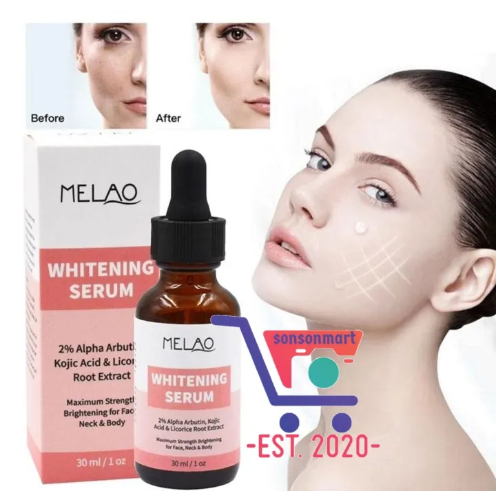 MELAO WHITENING SERUM 30ML | Lazada
