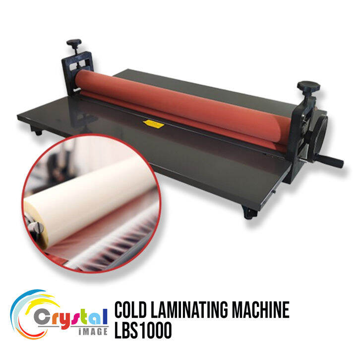 Cold Laminating Machine Lbs750 Manual Press Adjustment Heavy Duty Photo