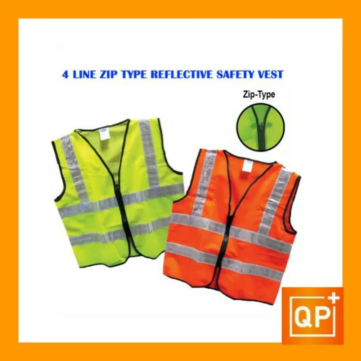 Safety Vest Reflector Baju Keselamatan Cahaya Safety Vest with Double ...