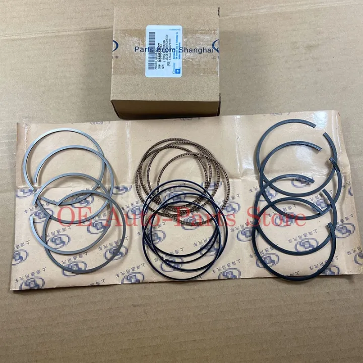 แหวนลูกสูบเครื่องยนต์ดั้งเดิม1ชุด55568928 93190369 55568927 93736430 ...