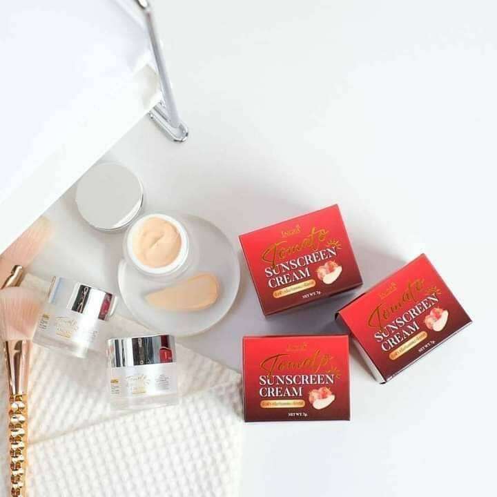 ครีมกันแดดมะเขือเทศอิงฟ้า INGFA TOMOTO Sunscreen Cream | Lazada.co.th