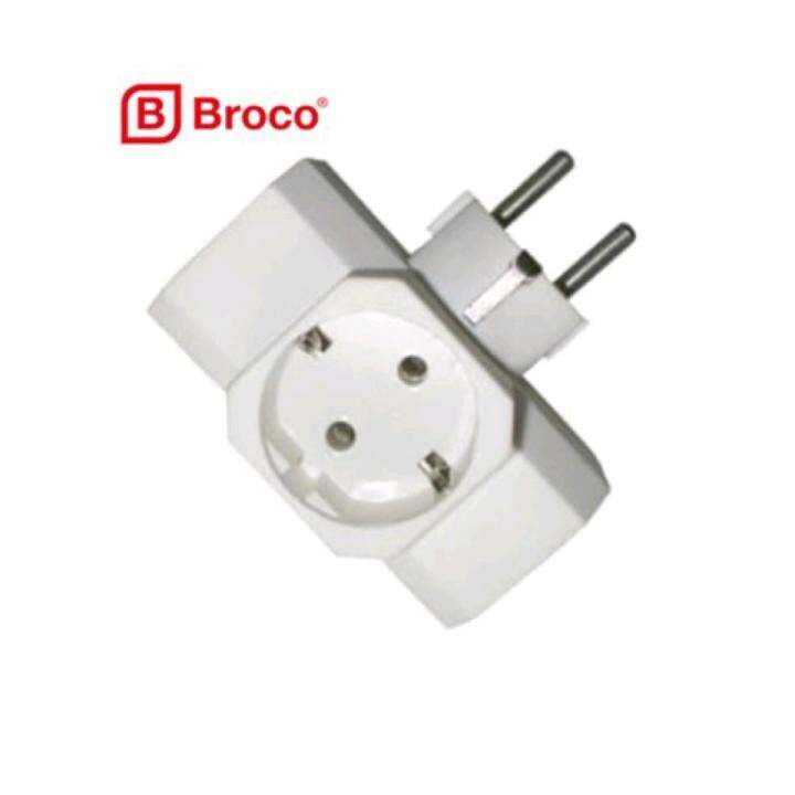 STEKER T ARDE PERSEGI 13830 WHITE BROCO TE CABANG 3 SAMBUNGAN | Lazada ...