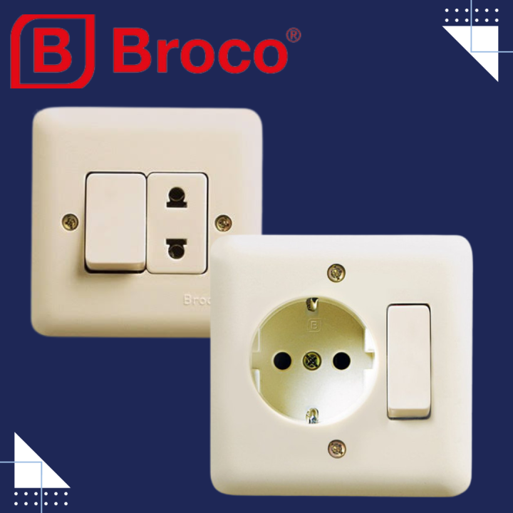 BROCO SAKLAR ENGKEL STOP KONTAK COLOKAN ARDE NEW GEE 525161 / SAKLAR ...