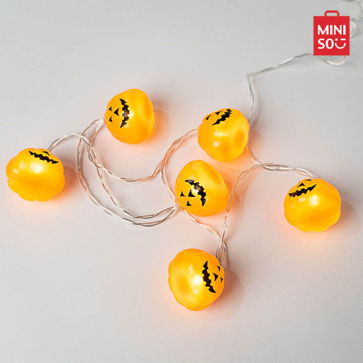MINISO ไฟประดับ ไฟตกแต่ง ลายฮาโลวีน ยาว 1.25 เมตร Halloween Series ...