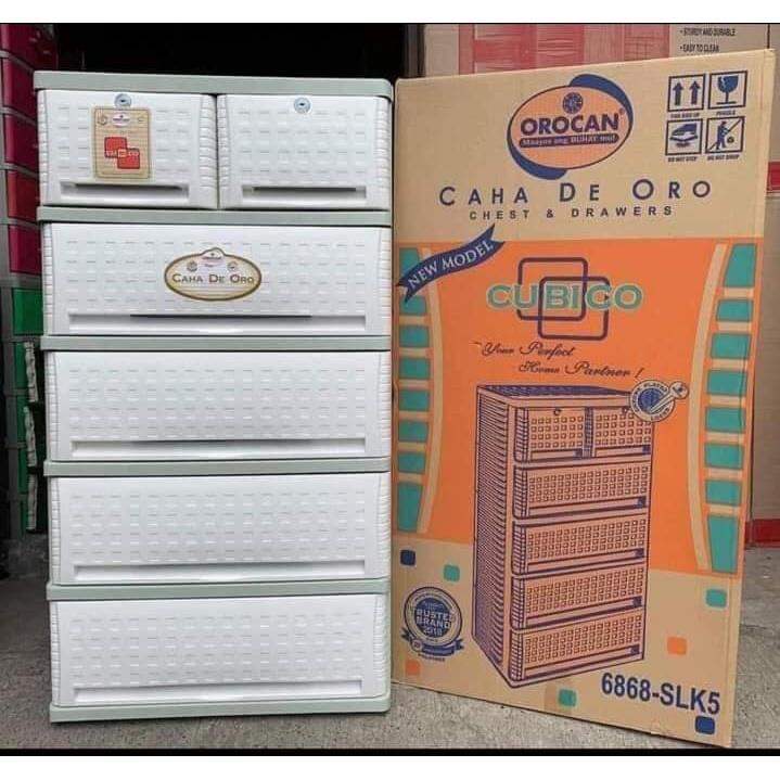 【COD】 (C0D) Orocan Caha de Oro cubico drawers- 5LAYERS | Lazada PH
