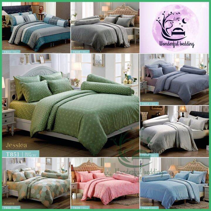 JESSICA 500 เส้น ชุดผ้าปู (ไม่รวมผ้านวม) JESSICA 500 เส้น Wonderful Bedding | Lazada.co.th