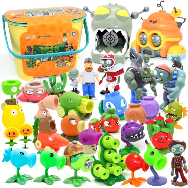New Role PLANTS VS ZOMBIES 2 PVZ Toys Full Set Gift For Boys Box-packed ...