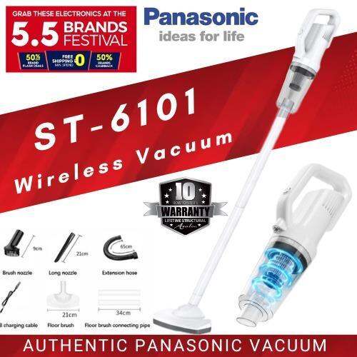 Panasonic ST6101 PRO (2023) Authentic Wireless Car Vacuum Cleaner Rechargeable Cordless Car ...
