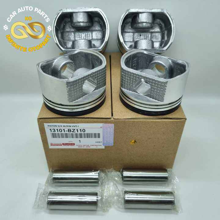 PISTON ASSY SET TOYOTA AVANZA 1.3 XENIA 1300CC VVTI ORI OS STD-100 GARANSI | Lazada Indonesia