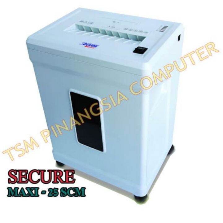 SECURE Maxi 25 SCM PAPER SHREDDER | Lazada Indonesia