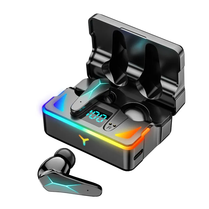 ☼卐 Brand New X7 TWS Gaming Earphones Wireless Bluetooth Headphones HIFI ...