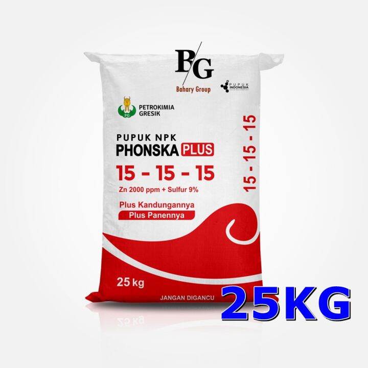 Pupuk NPK Phonska Plus 15-15-15 25 Kg | Lazada Indonesia