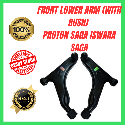READY STOCK HIGH QUALITY LOWER ARM FRONT PROTON SAGA LMST ISWARA 12V ...