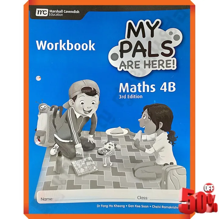 MY PALS ARE HERE!! Workbook Maths4B/9789810199005 #EP #หนังสือเด็ก ...