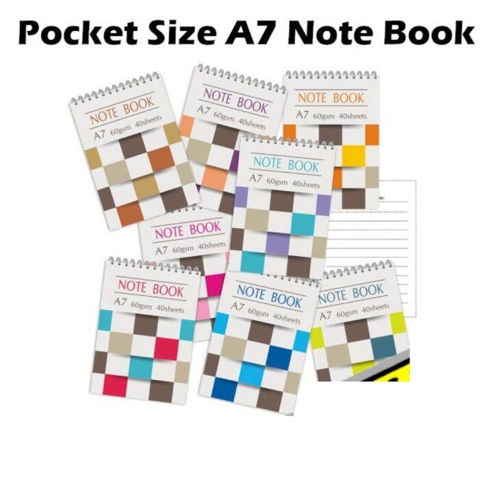 SBS0369 A7 Ring Note Book Pocket Size Small Note Book / Buku Nota Kecil ...
