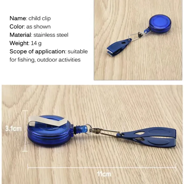 Fishing Line Clips Cutter Pins On Reel Stainless Steel Thread Clip ...